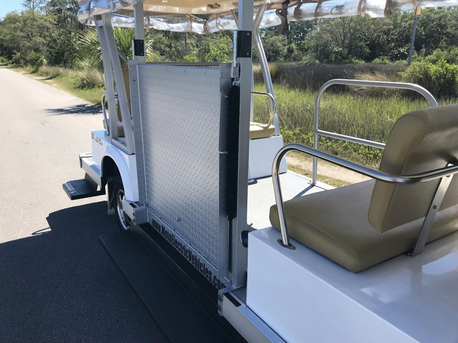 Golf Cart with Wheelchair Ramp | Handicap Golf Cart for Sale | Moto ...