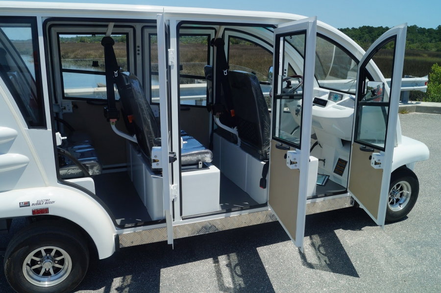 6-Passenger LSV Golf Cart with Hard Doors | 6-Door Vehicle | Moto ...