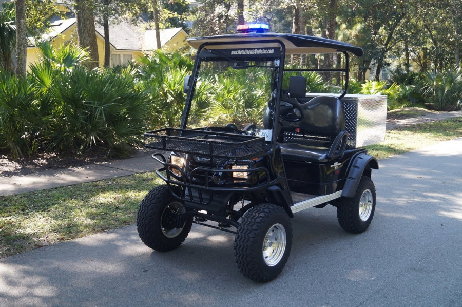 2-Passenger Police Golf Cart | Security Patrol Golf Cart | Moto ...