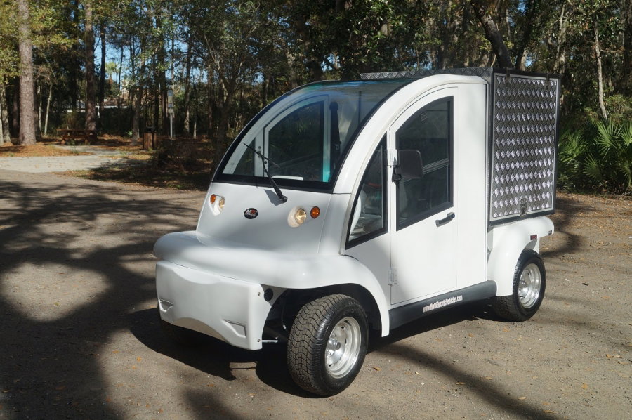 Two-Passenger Golf Cart for Sale | Enclosed Utility Vehicle | Moto ...